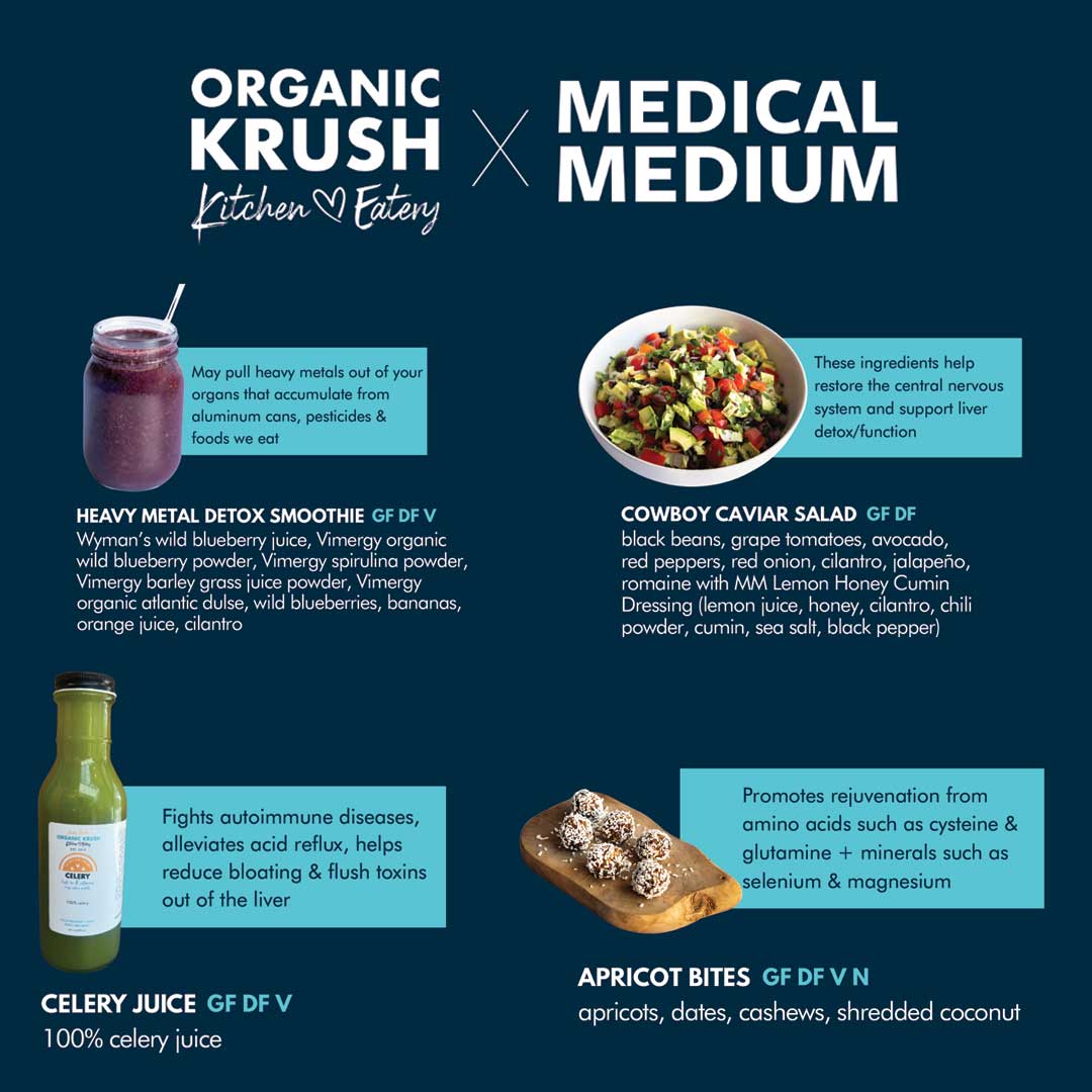 Medical Medium and Organic Krush Collaboration