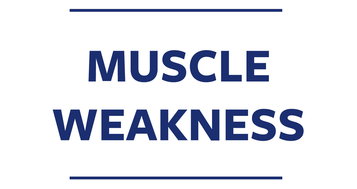 Muscle Weakness